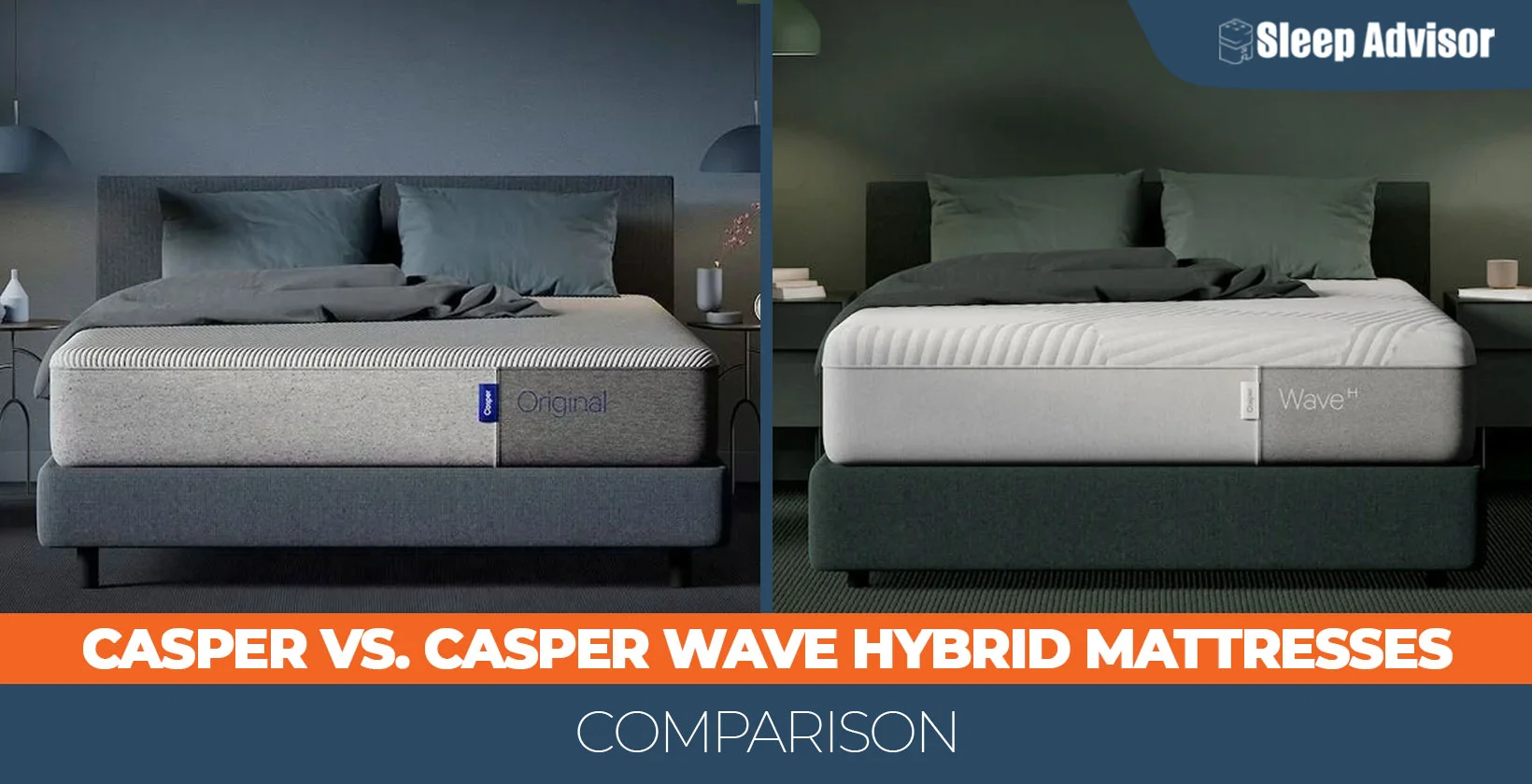 Our Casper vs. Casper Wave Hybrid Mattress Comparison for 2026 - Sleep ...
